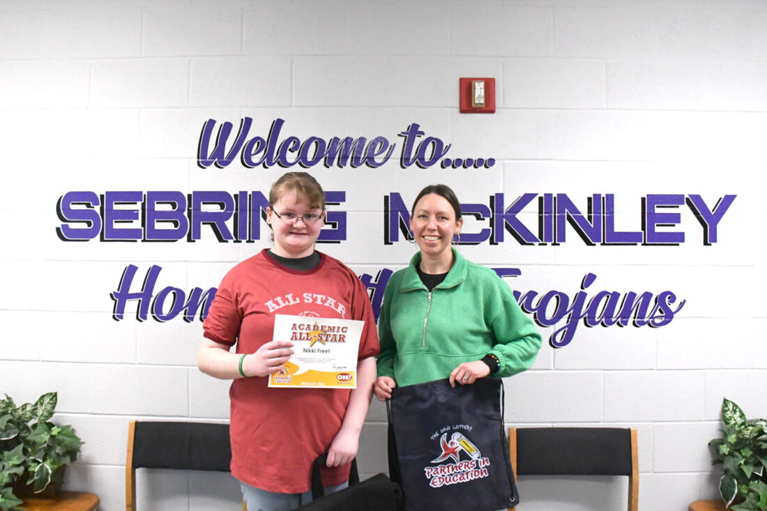 Sebring teen named Academic All Star | News, Sports, Jobs - Morning Journal